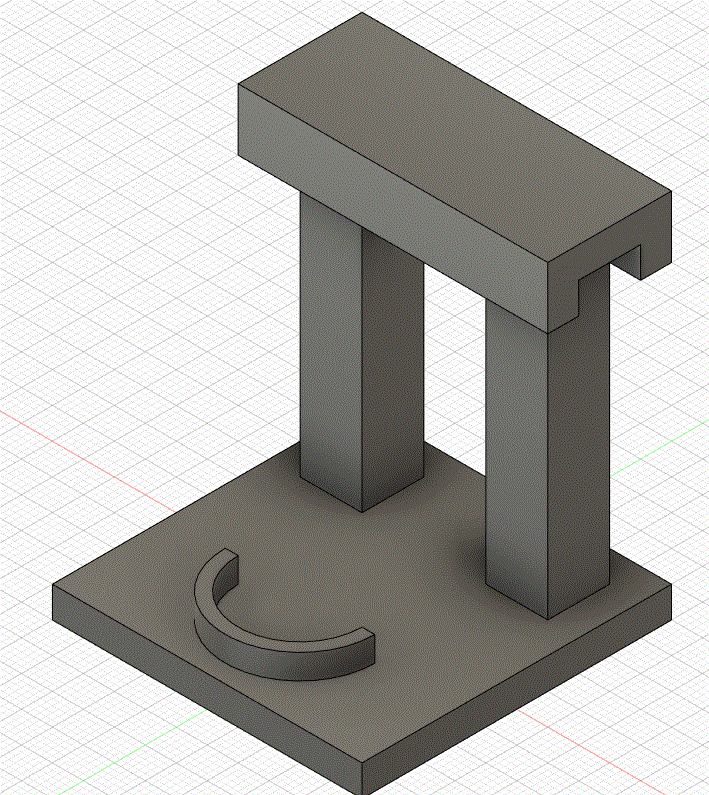 📱 Pipe Stand (rounded)・Free STL File for ・Cults