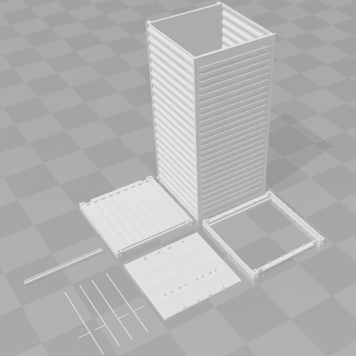 🚐 1/14 Scale 20' Seacan Shipping Container・ 3D File for 3D printing・Cults