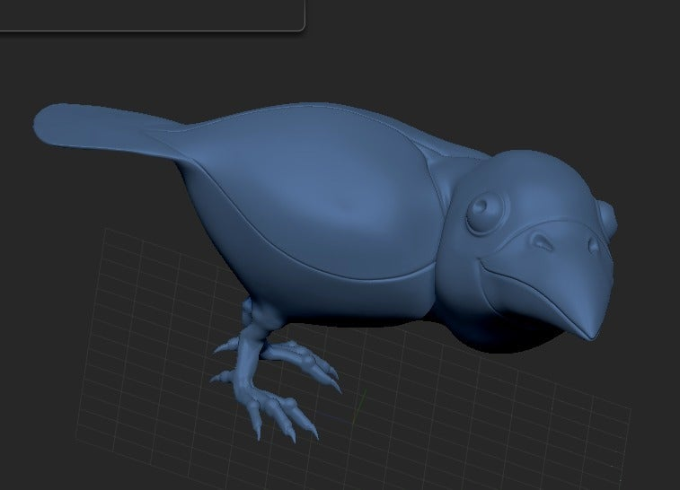 Free OBJ file Corbie-2 🎲・3D printer model to download・Cults