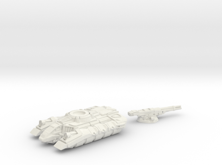 STL file White Rider Conquest Tank Config B (version 1) 🪖 ・Model to ...