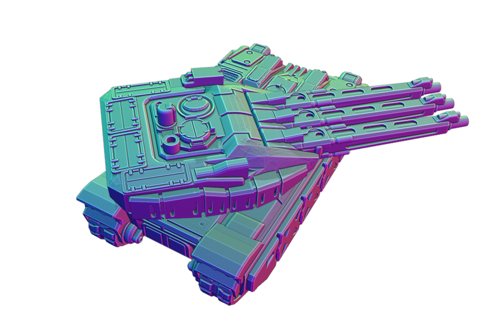 STL file Mud Wolf - Heavy Tank 🐺 ・3D print design to download・Cults