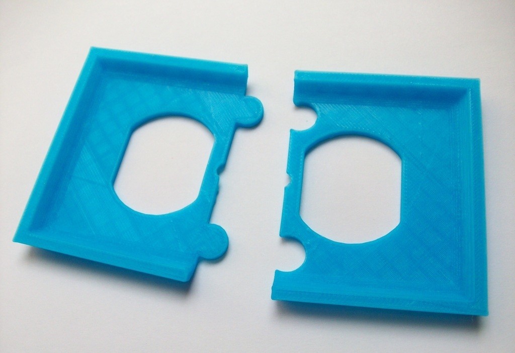 Free STL file Two-Part Electrical Outlet Plate Cover 🏠 ・3D print model ...