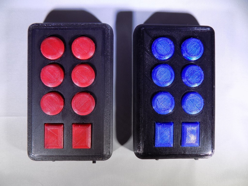 ⌨️ BrailleTooth -- Bluetooth Braille Keyboard・Free STL File for ・Cults