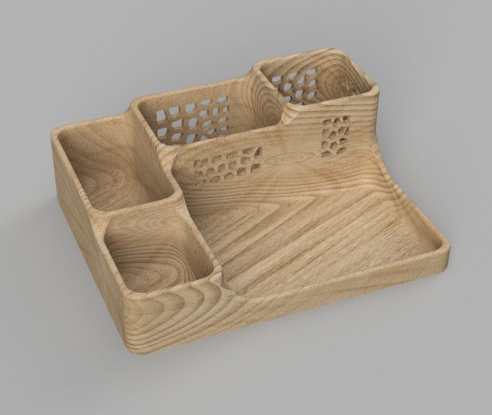 STL file Desk Zen Garden / Jardin Zen de bureau 🏢 ・3D print design to ...