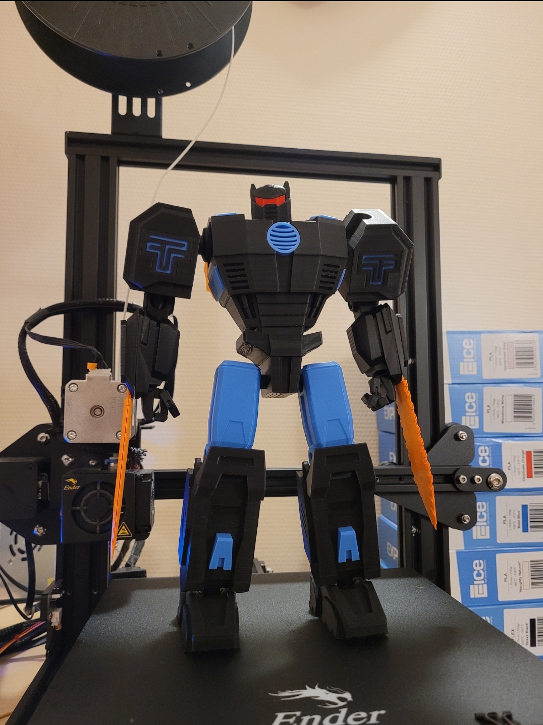 STL file BLU-5 BOT 🤖 ・Template to download and 3D print・Cults