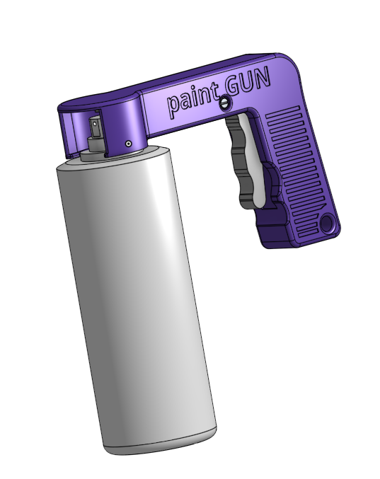STL file spray gun 🔫 ・Design to download and 3D print・Cults
