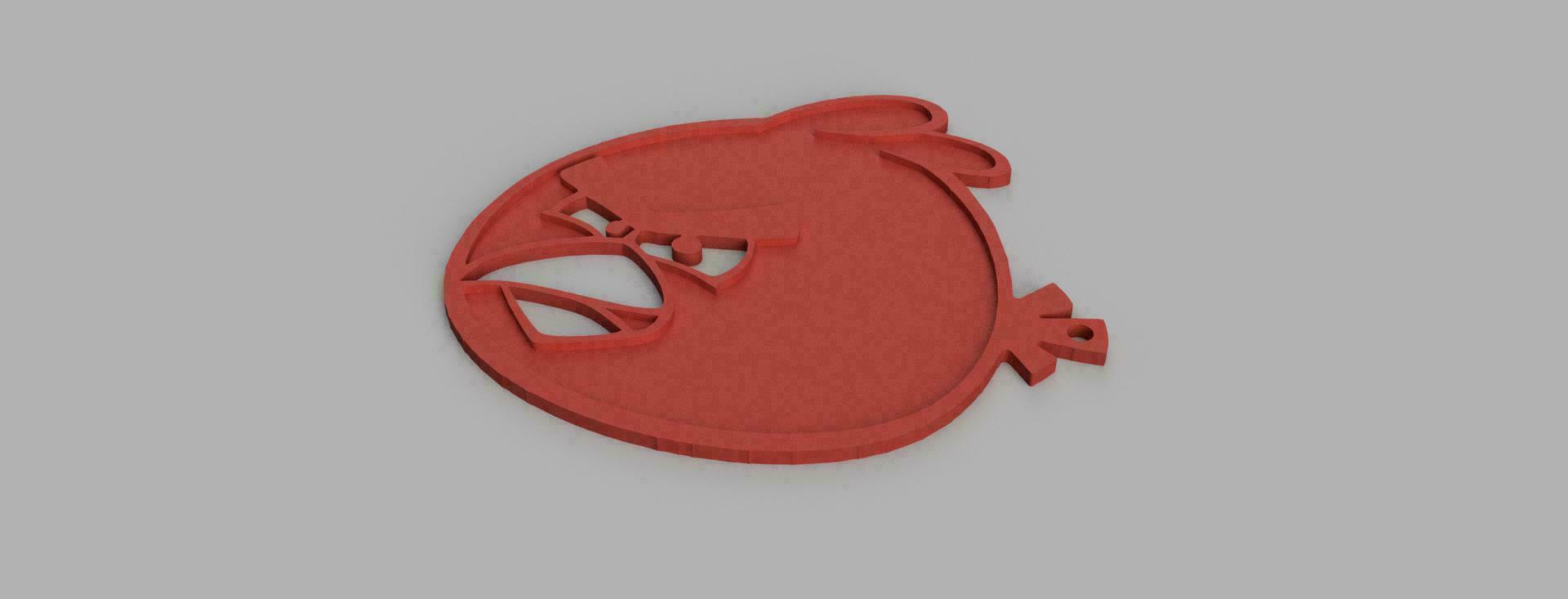STL file Angry Birds Key chain 😡 ・Design to download and 3D print・Cults