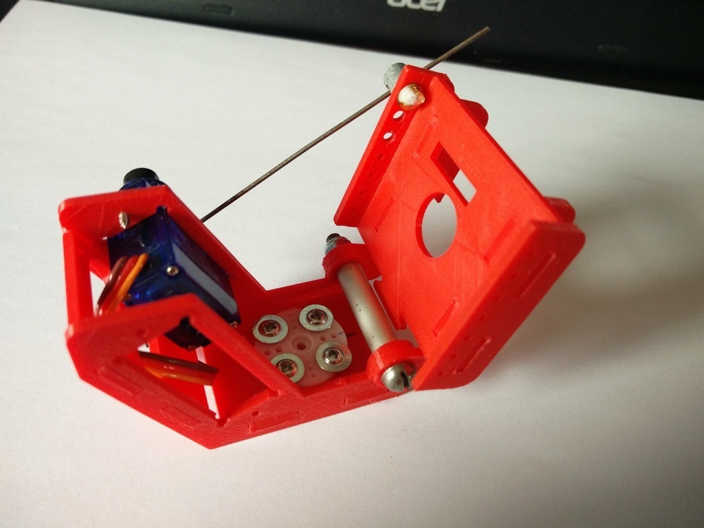 Free 3D file Pan/Tilt Camera Mount 📷 ・3D print object to download・Cults