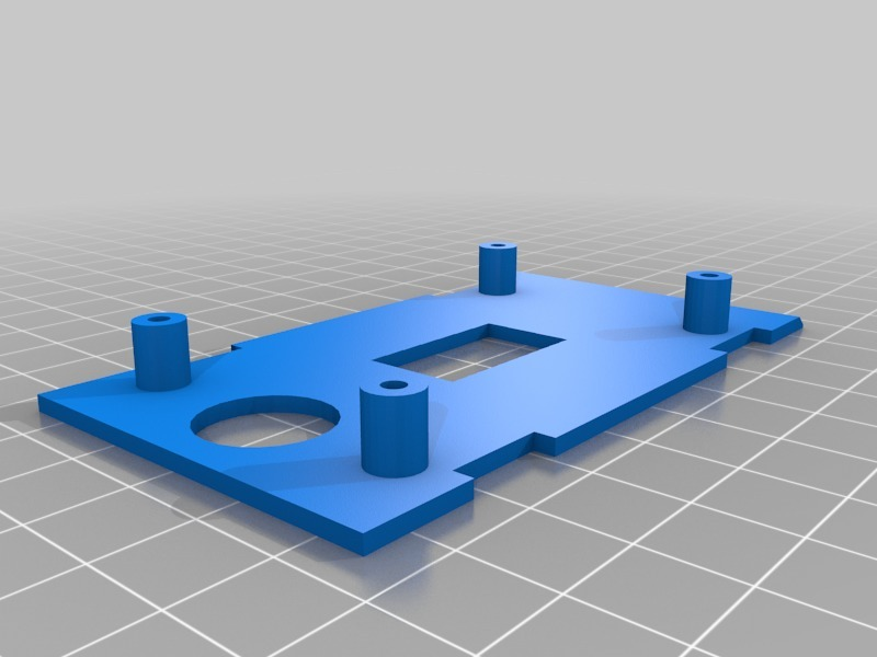 Free 3D file Base plate for leightweight Pan Tilt 🦉 ・3D printable model ...