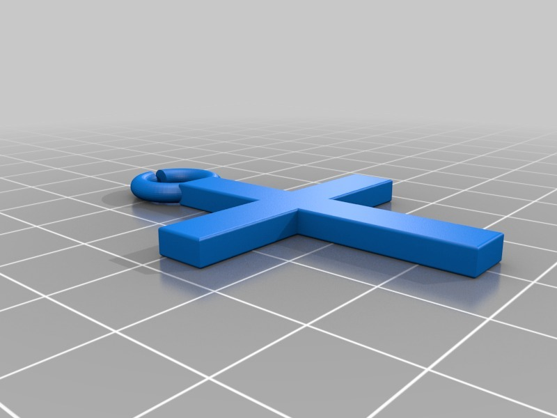 Free STL file Cross Keychains ・Design to download and 3D print・Cults