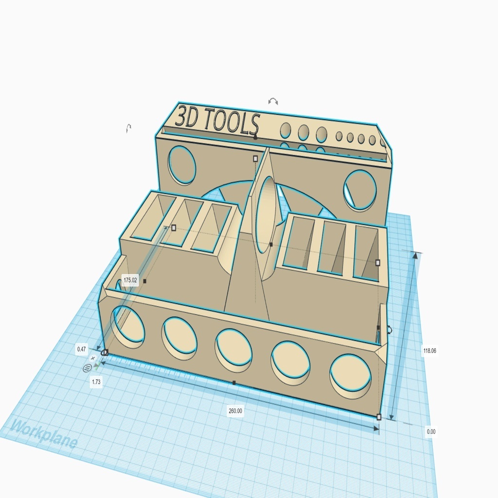🔧 3D Tool | Carry Tray・Free STL File for ・Cults