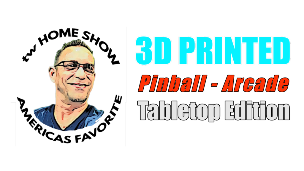 🕹️ PINBALL-Arcade-TABLETOP・Free STL File for ・Cults