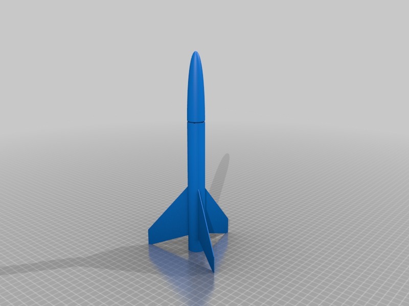 Free 3D file Steve's Model Rocket 🚀 ・3D printable object to download・Cults