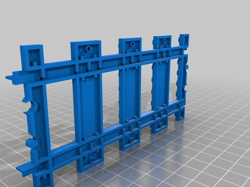 🚆 Lego compatible train tracks straight・Free STL File for ・Cults