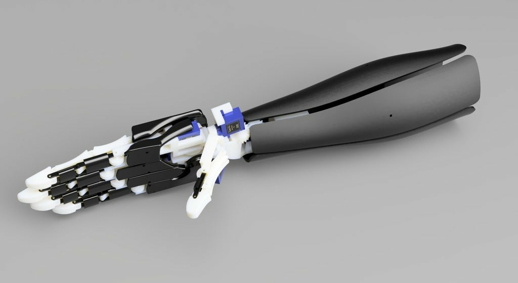 Archivo 3D gratis Manos inteligentes 👽 ・Modelo imprimible en 3D para ...