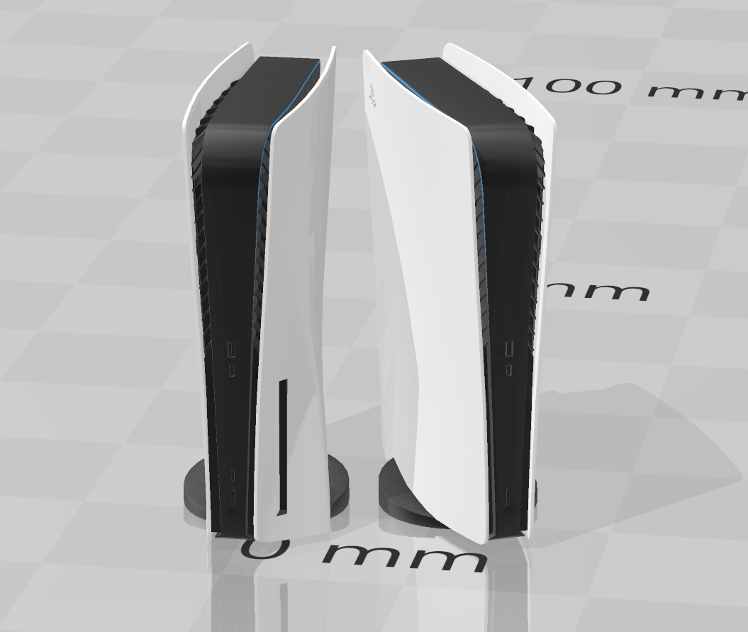 STL file Playstation 5 🎮 (OBJ)・Design to download and 3D print・Cults