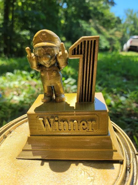 3D printing Mario Kart trophy・Cults