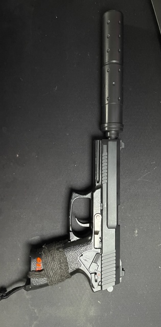 🔫 Airsoft mk23 suppressor insert・Free STL File for ・Cults