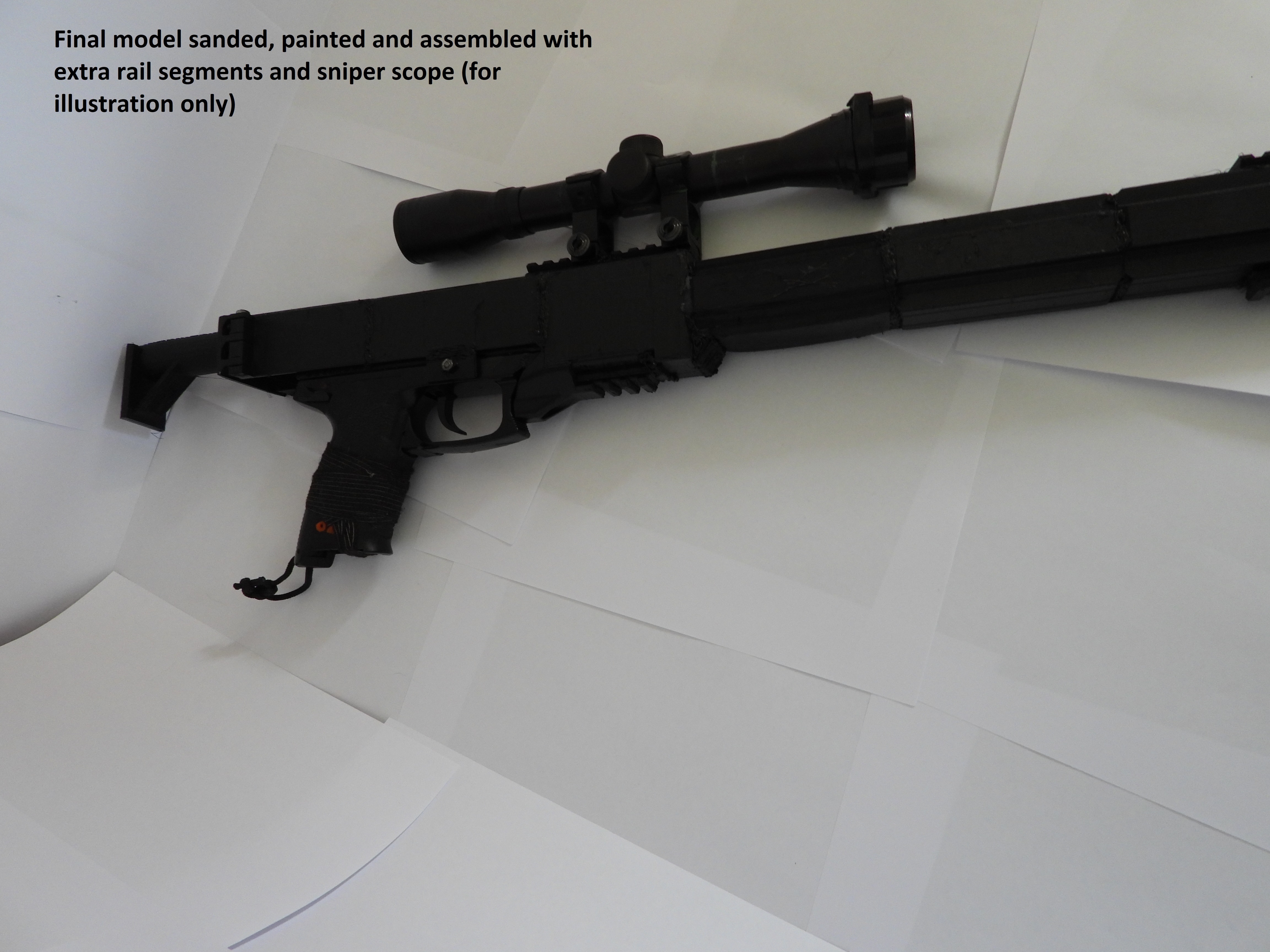🔫 MK23 Carbine DMR kit for AIRSOFT・ STL File for ・Cults