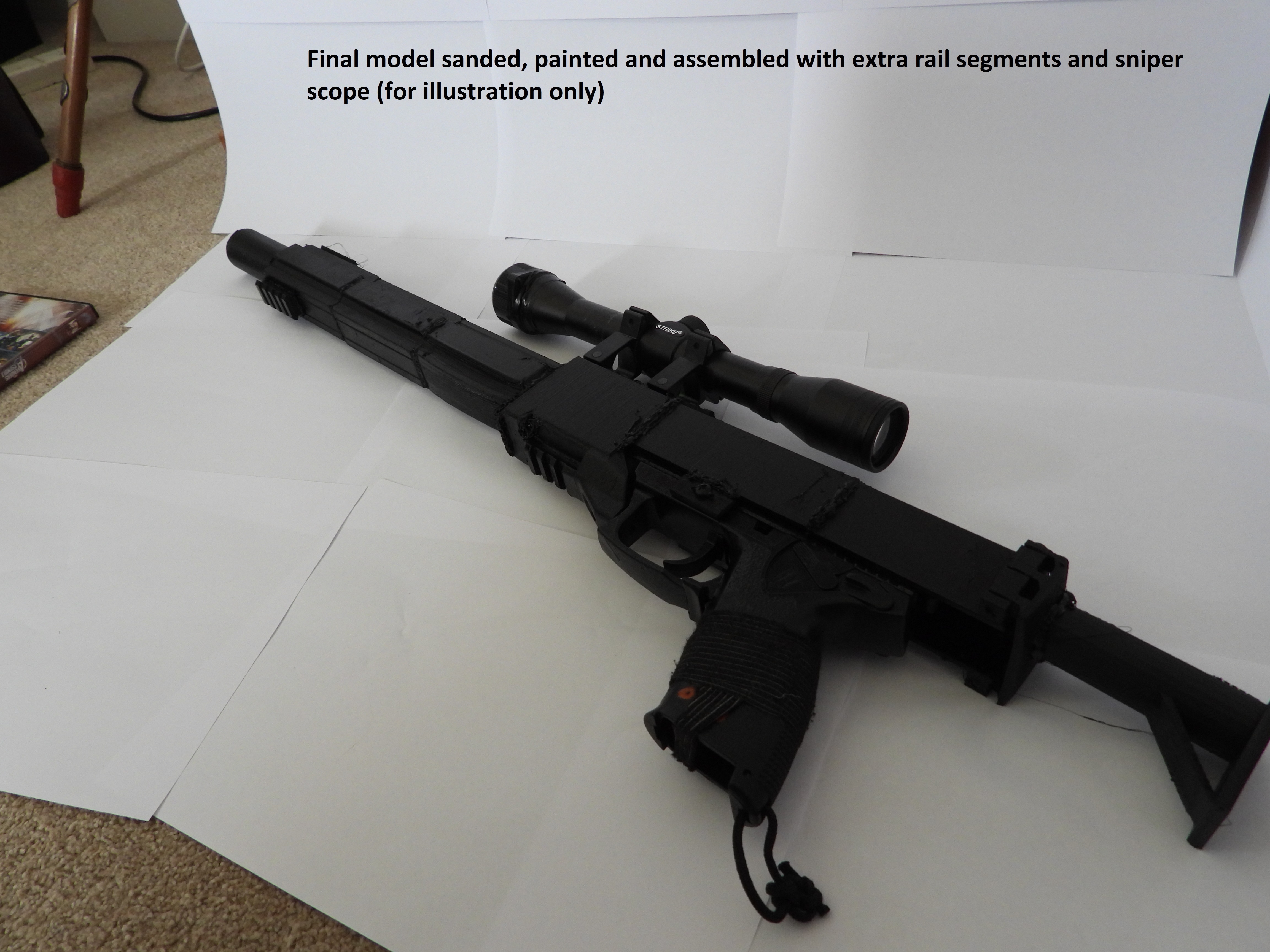 🔫 MK23 Carbine DMR kit for AIRSOFT・ STL File for ・Cults