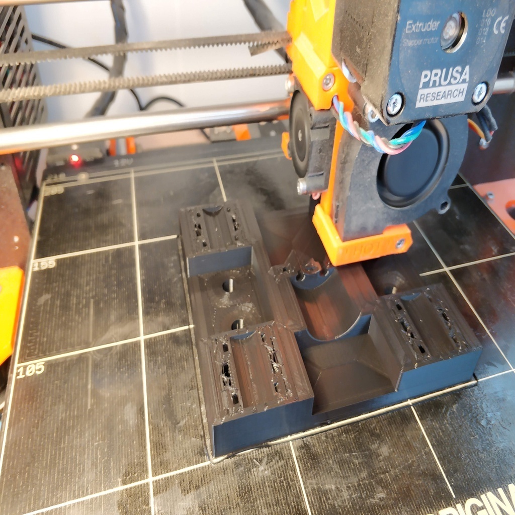 🔧 Z Carriage for a 52mm spindle motor・Free 3D File for CNC machining ...
