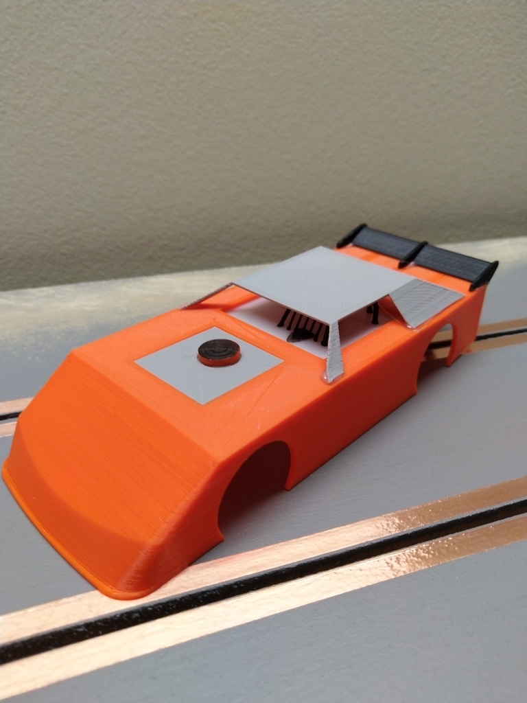 🚗 1/32 Dirt Late Model Slot Car (carroçaria e chassis)・Arquivo STL ...