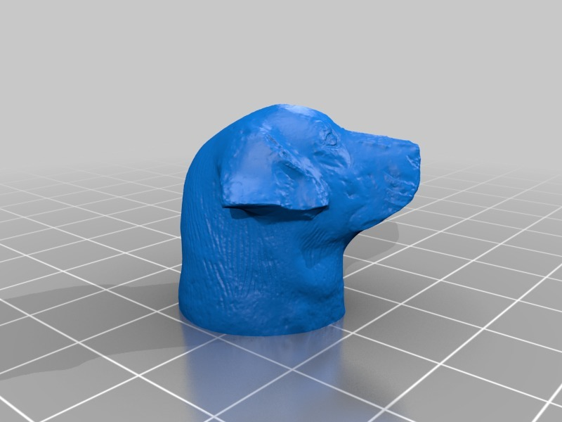 Free 3D file DOG HEAD 🐕 ・3D printing template to download・Cults