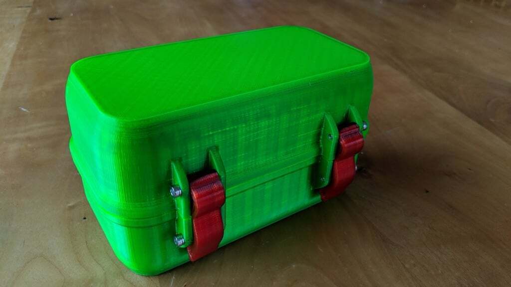 3D print Customizable Rugged Waterproof Box・Cults