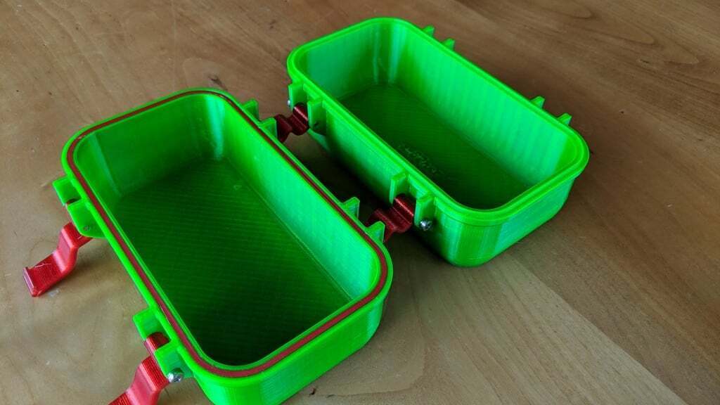 3D print Customizable Rugged Waterproof Box・Cults