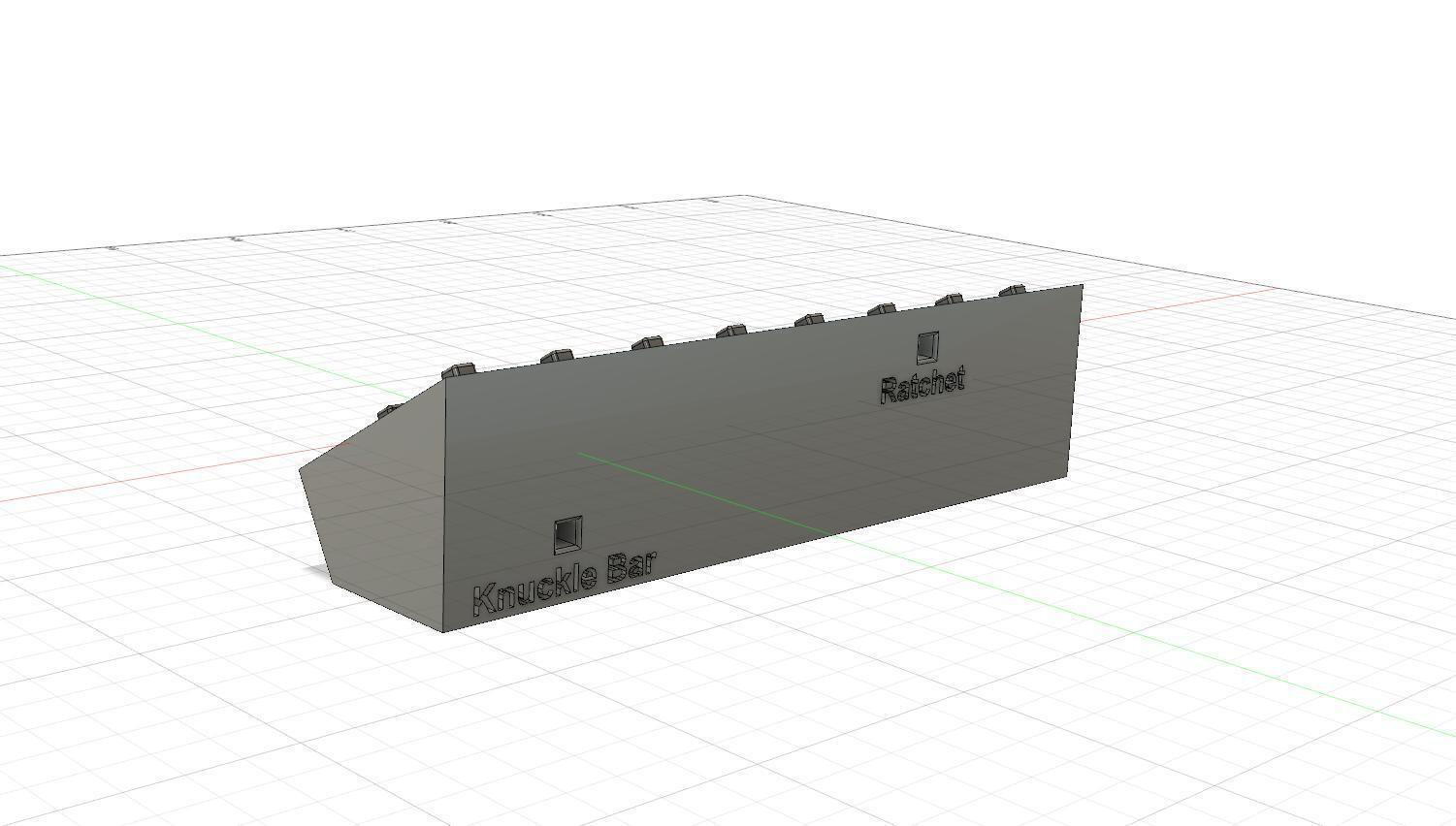 🔧 Socket Holder 1\4 Drive・Free STL File for ・Cults