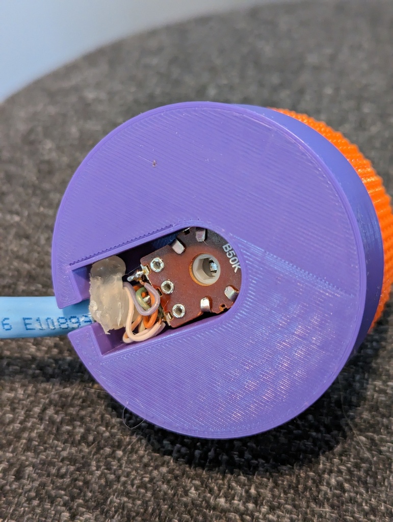 Free 3D file Volume Knob 🎵 ・3D printing design to download・Cults