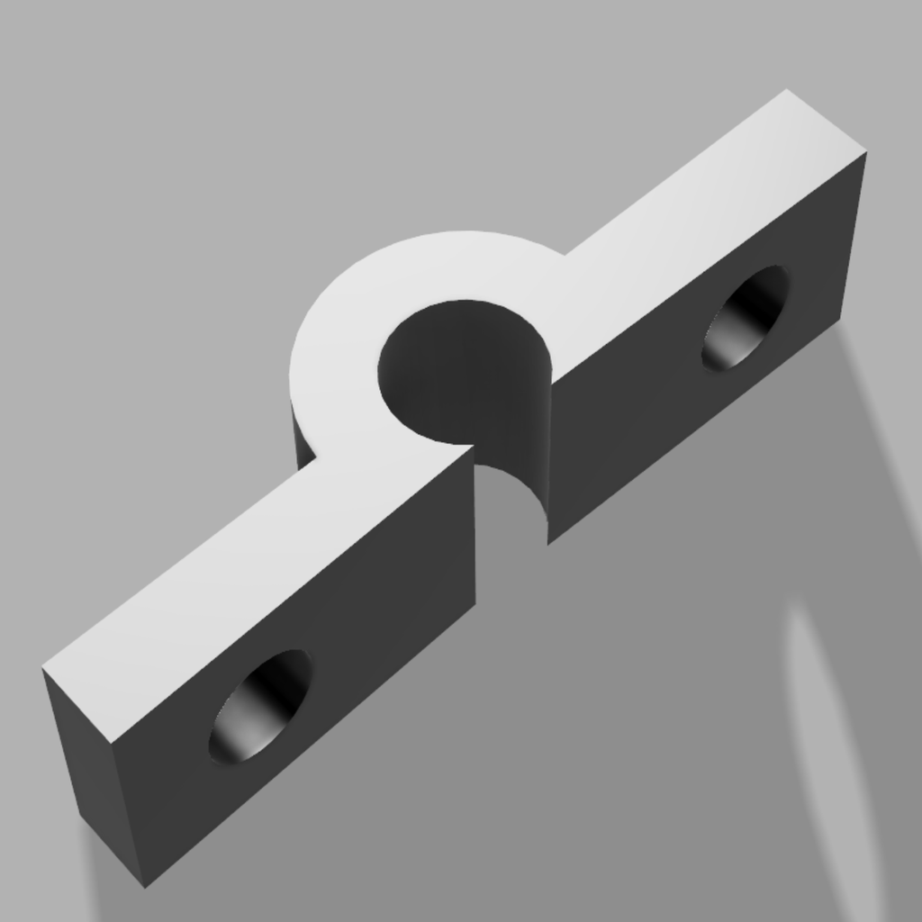Archivo 3D gratis Separador de tubo Bowden de PTFE (abrazadera) para ...