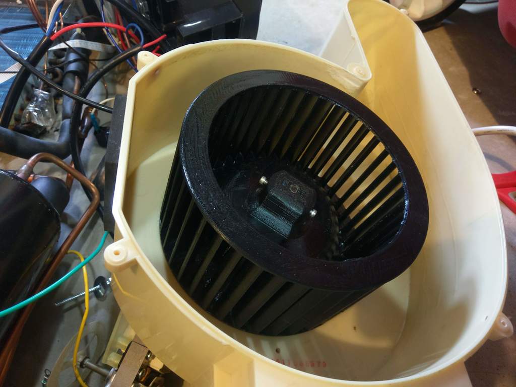 🔧 Squirrel Cage Fan・Free 3D File for ・Cults