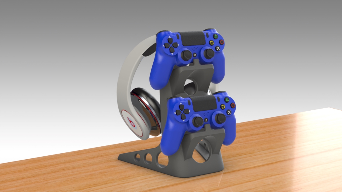 STL file Pro Gaming Headphone Stand 🎧 ・3D printable model to download・Cults