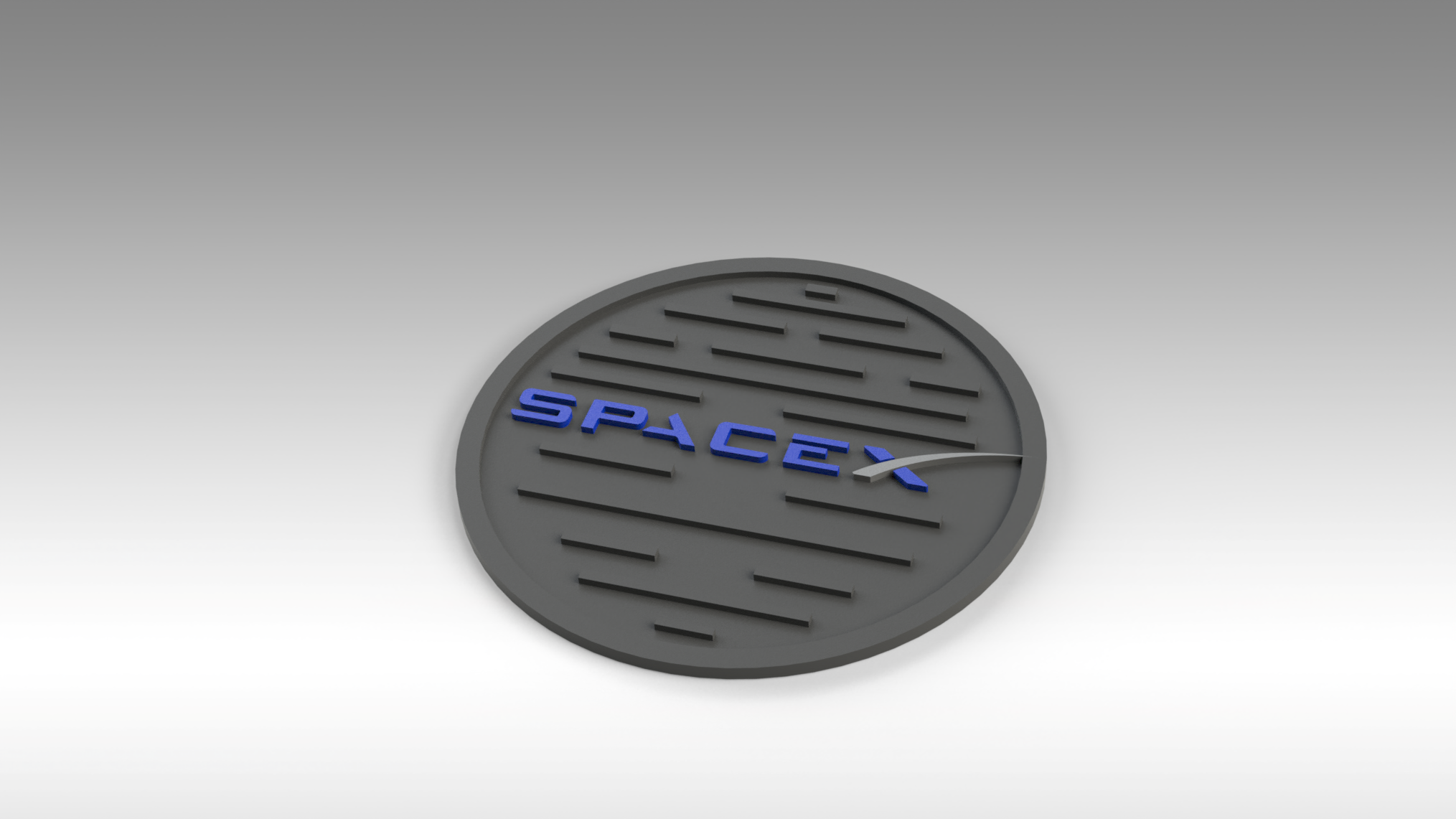 STL file TESLA and SpaceX DRINK COASTER + MORE 🍹 ・3D printer model to ...