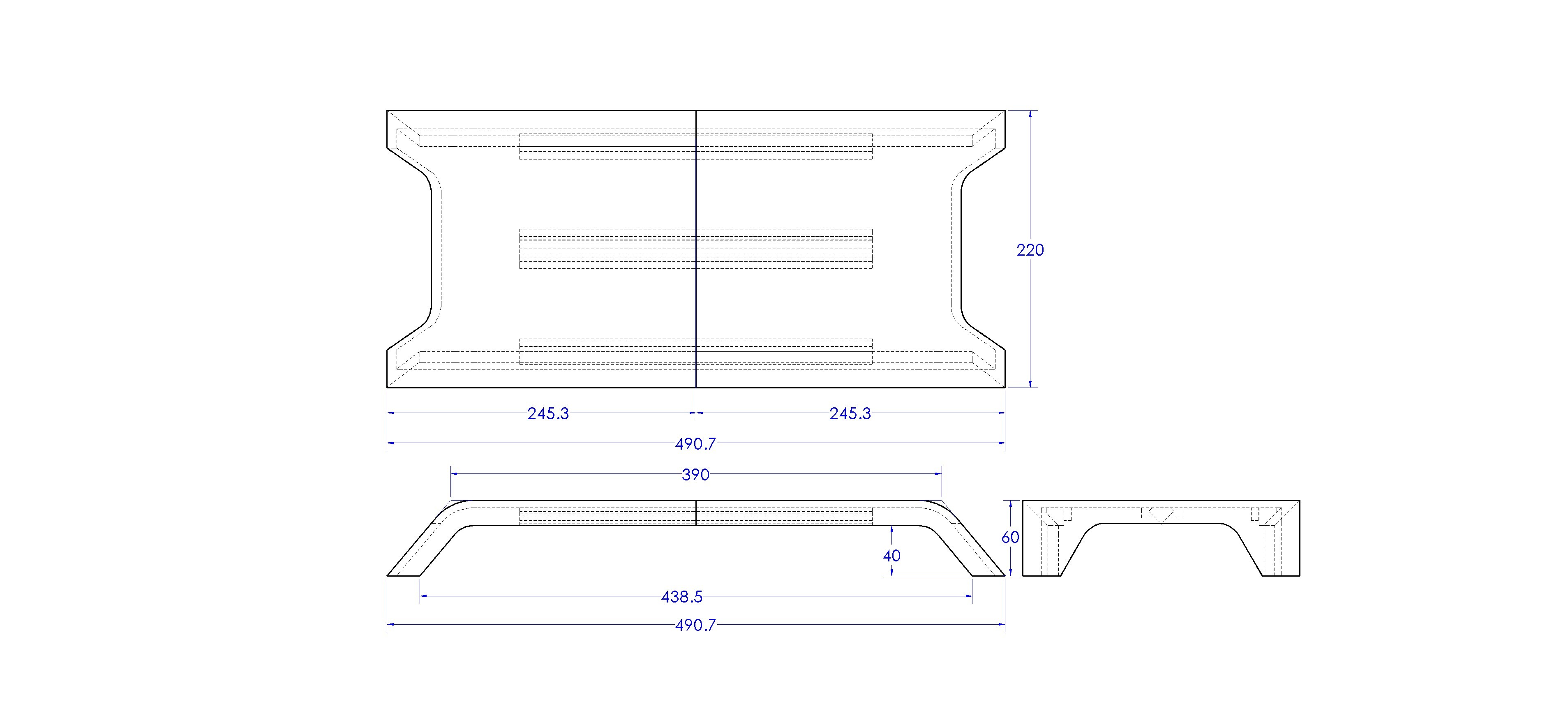 🆕 Monitor Stand LARGE - NEW SIMPLE 2 PIECE DESIGN・ STL File for ・Cults