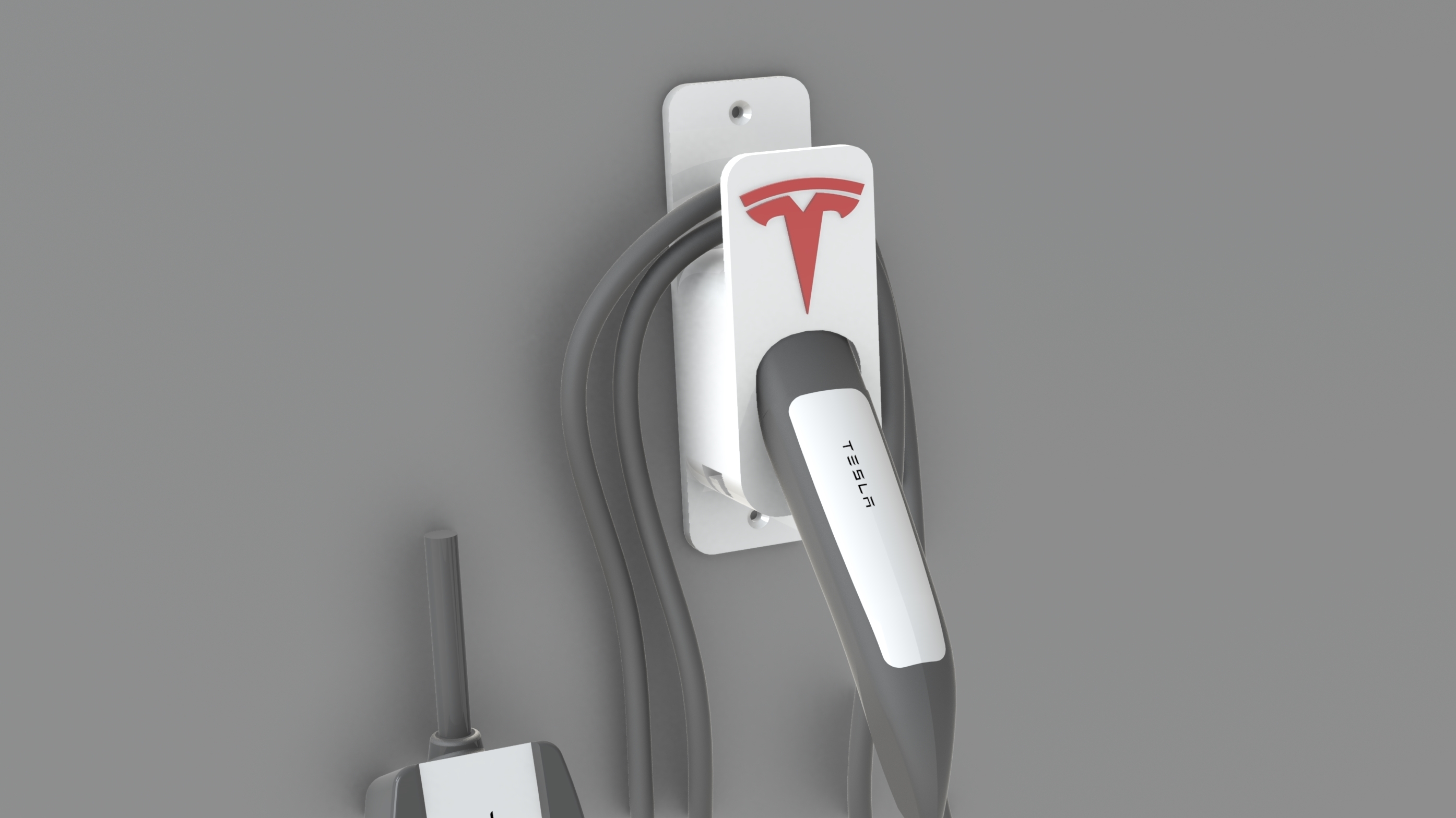 STL file **Improved Updated Version** TESLA MOBILE CHARGER GEN 2 ...