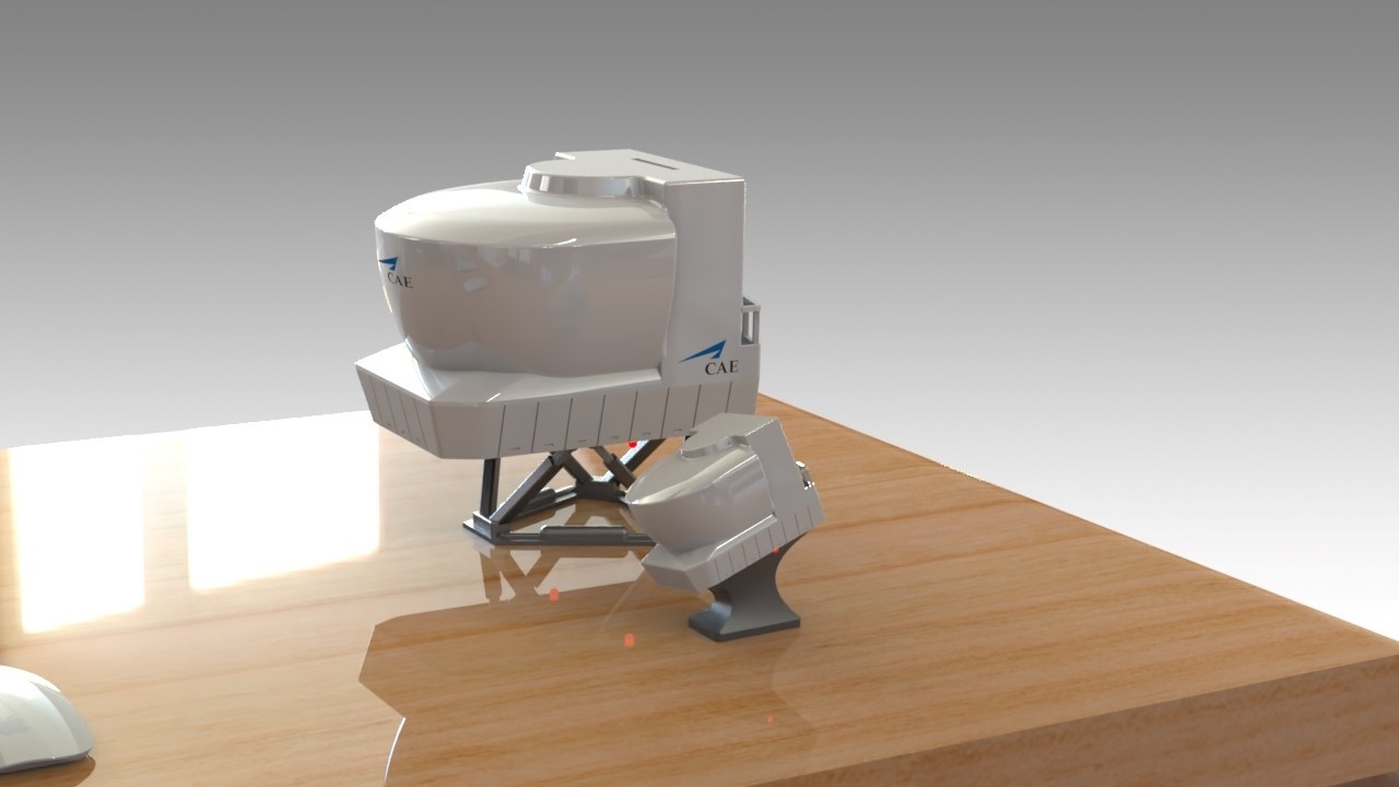 STL file AIRCRAFT FLIGHT CAE Simulator with OPTIONAL PIGGY BANK. NEW ...