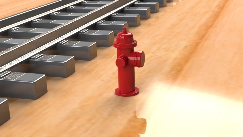 🔥 Fire Hydrant PROP FOR MODEL TRAIN HOBBY・ STL File for ・Cults