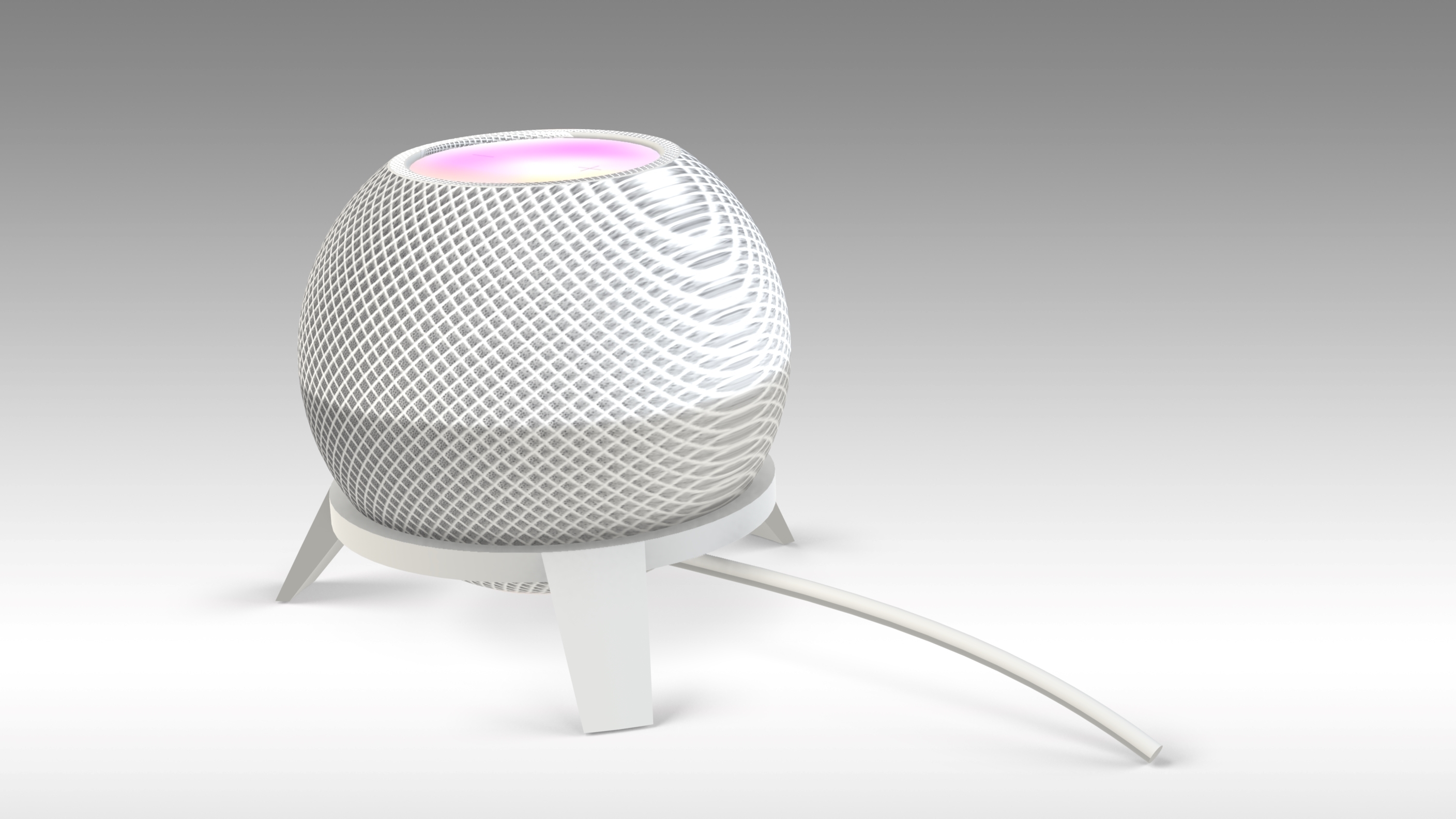 STL file APPLE HOMEPOD MINI STAND 🍎 ・3D printing idea to download・Cults
