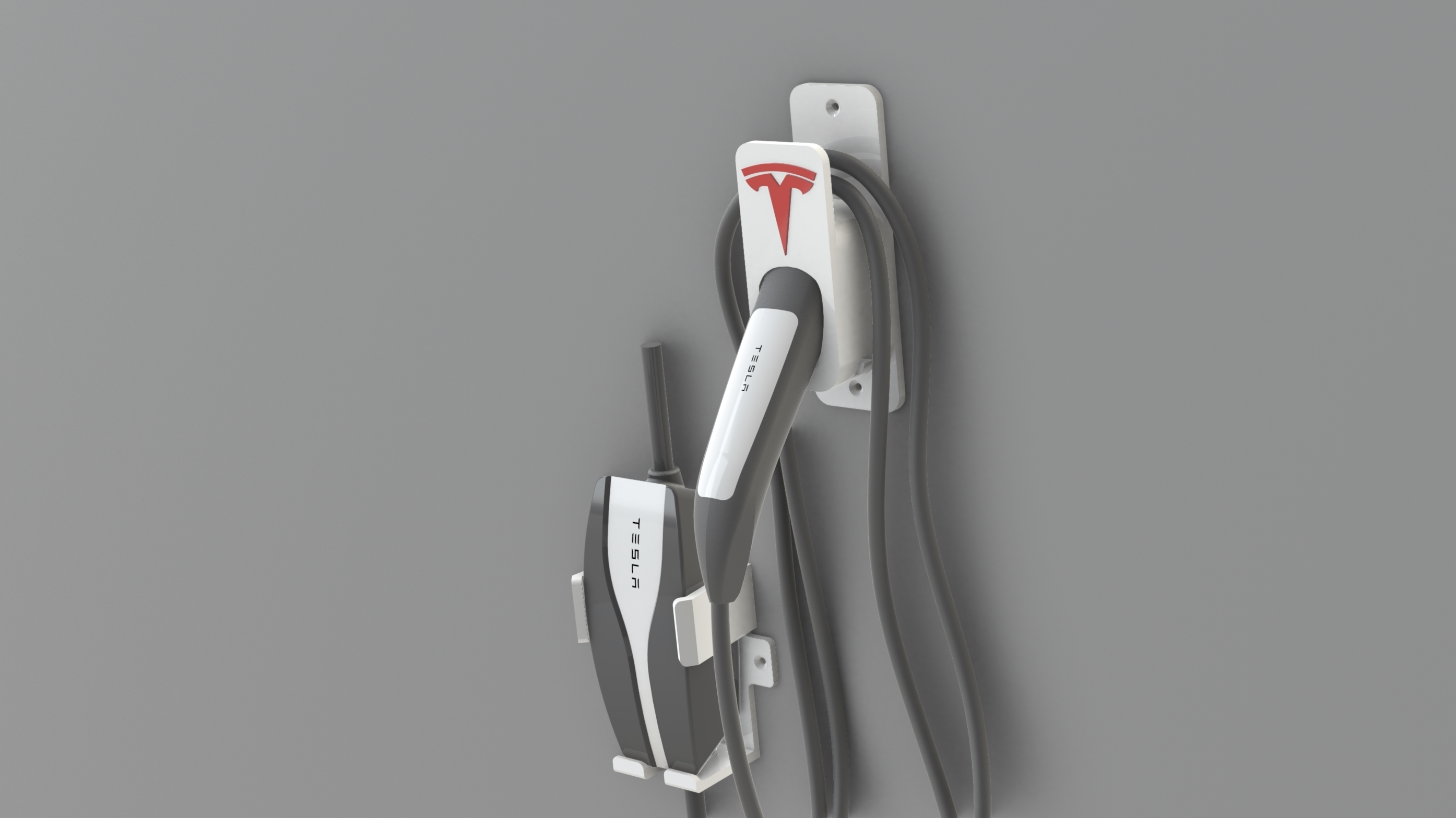 STL file **Improved Updated Version** TESLA MOBILE CHARGER GEN 2 ...