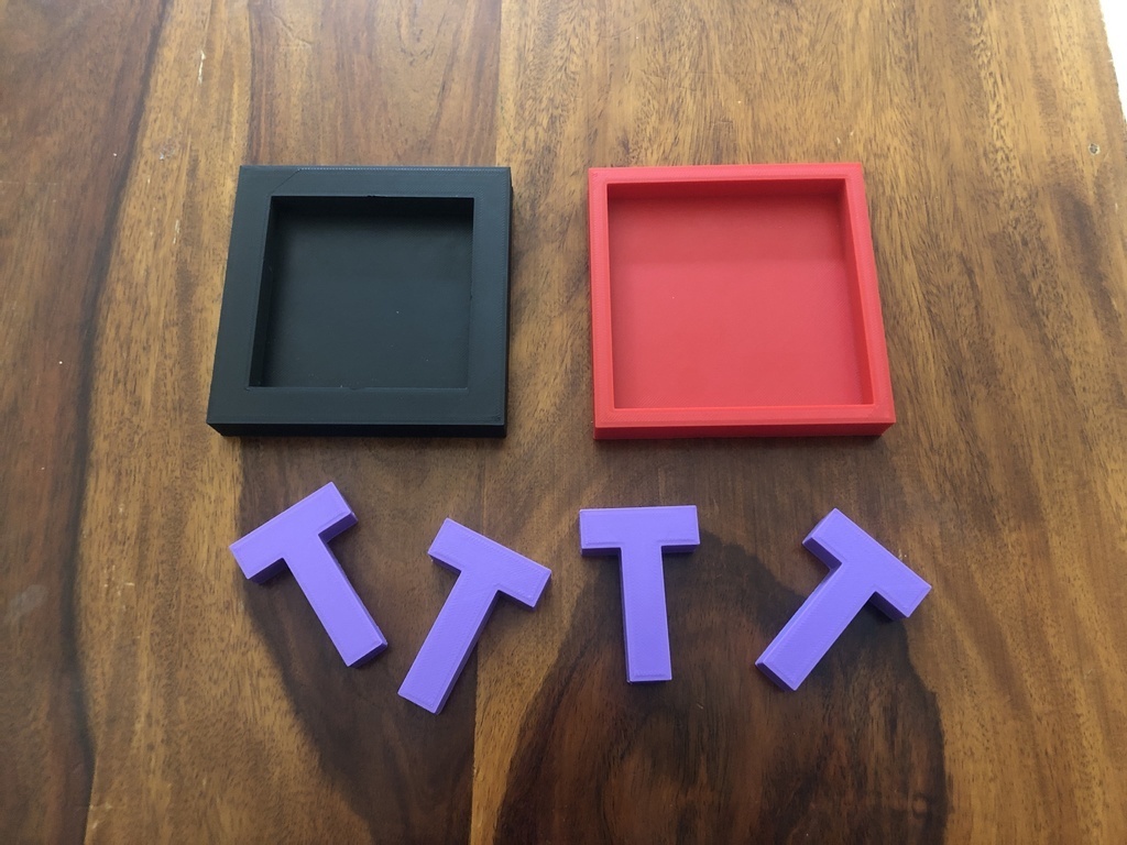 Free 3D file 4 T puzzle 🧩 ・3D print design to download・Cults
