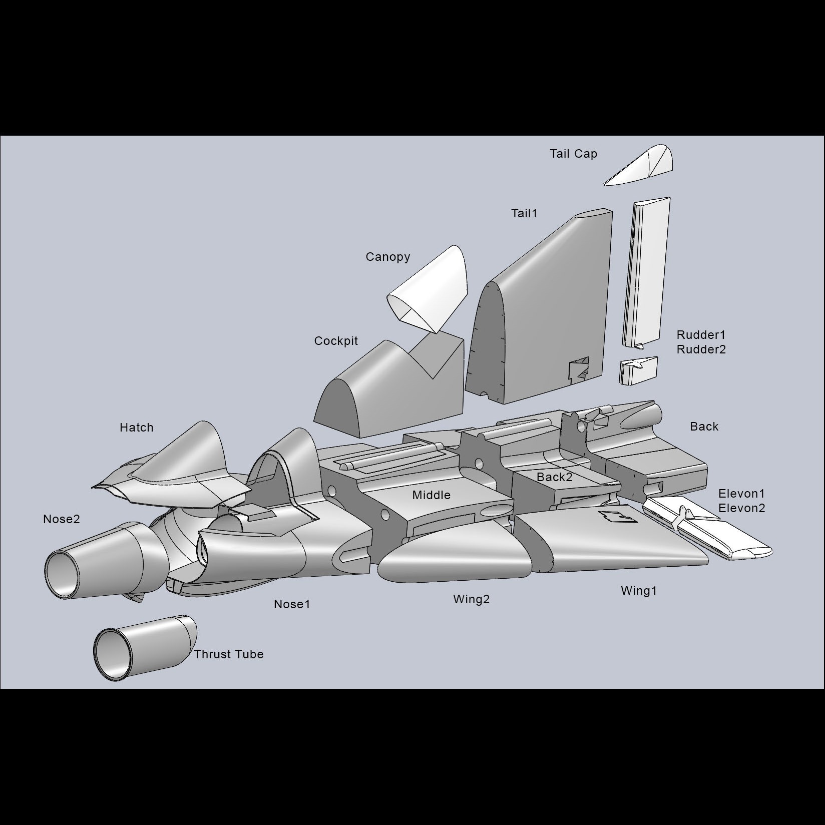 🛩️ 1/10 SCALE LIPPISCH P.13A RC MODEL Plane (600MM WINGSPAN)・ 3D File ...