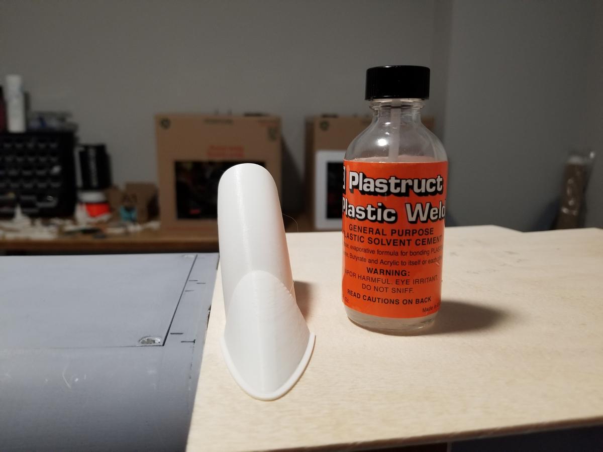 STL file ProFly 1800mm OV-10 Bronco Exhaust Stacks and Fairings 🛩️ ...