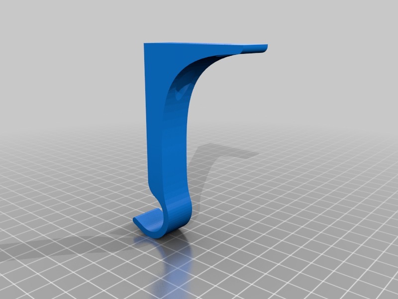 Free 3D file Curtain rod bracket & corner connector - 5/8" dia 🏠 ・3D ...