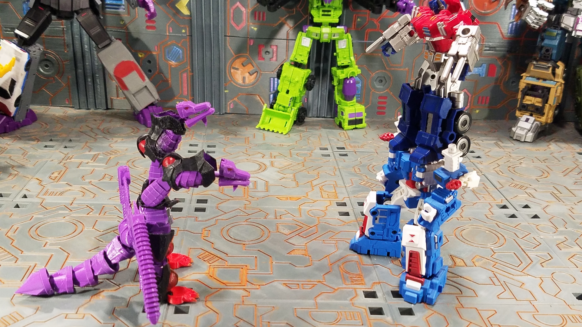 🤖 CarRobots Gigatron/RiD (2001) Megatron・ 3D File for ・Cults