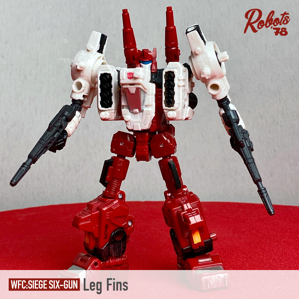 STL file WFC:Siege Six-Gun Leg Fins 🦵 ・3D print design to download・Cults