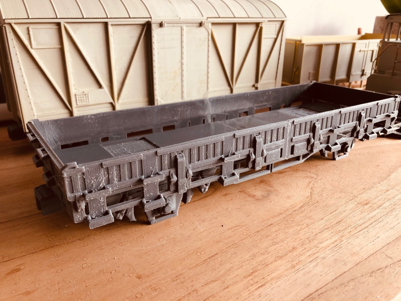 3D print Stake wagon Rlmms 1/32 (origin MARKLIN scale 1) • made with ...