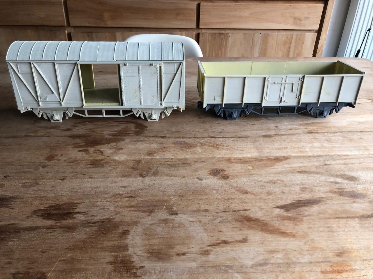 3D printer Blank chassis of 1/32 wagon (original MARKLIN scale 1 ...