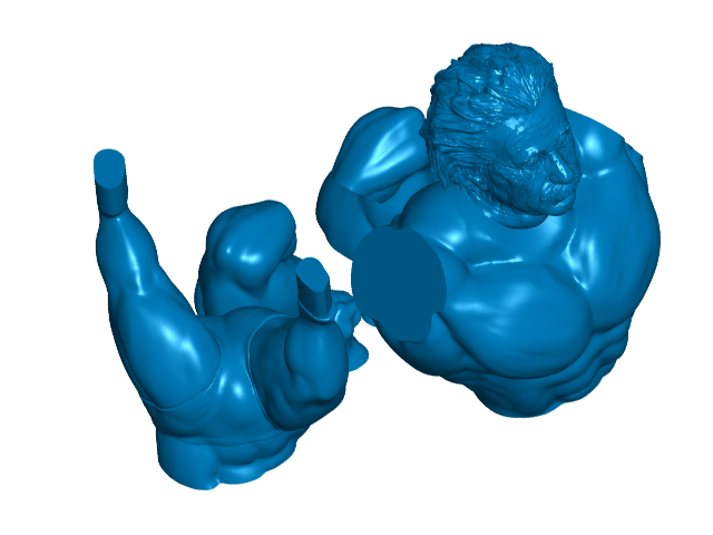 🏠 Ultra Swole Einstein Bodybuilder・Free STL File for ・Cults